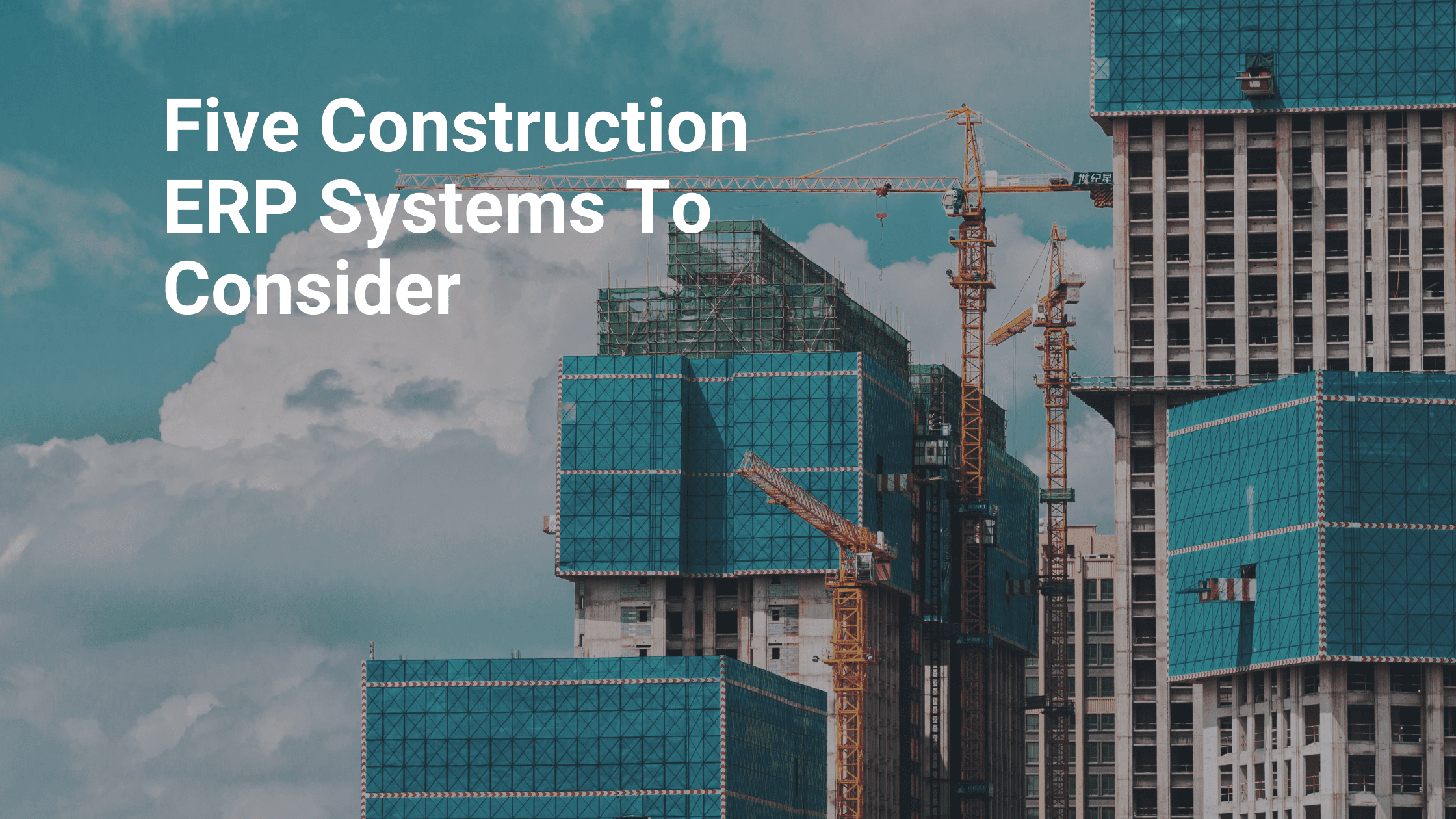Best Construction ERP Systems 2024 | Compare Top Construction ERP